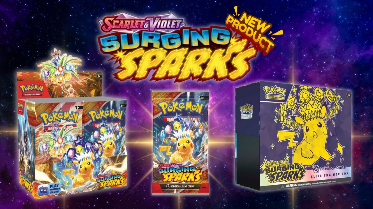 Everything You NEED to KNOW about Pokemon Surging Sparks - YouTube