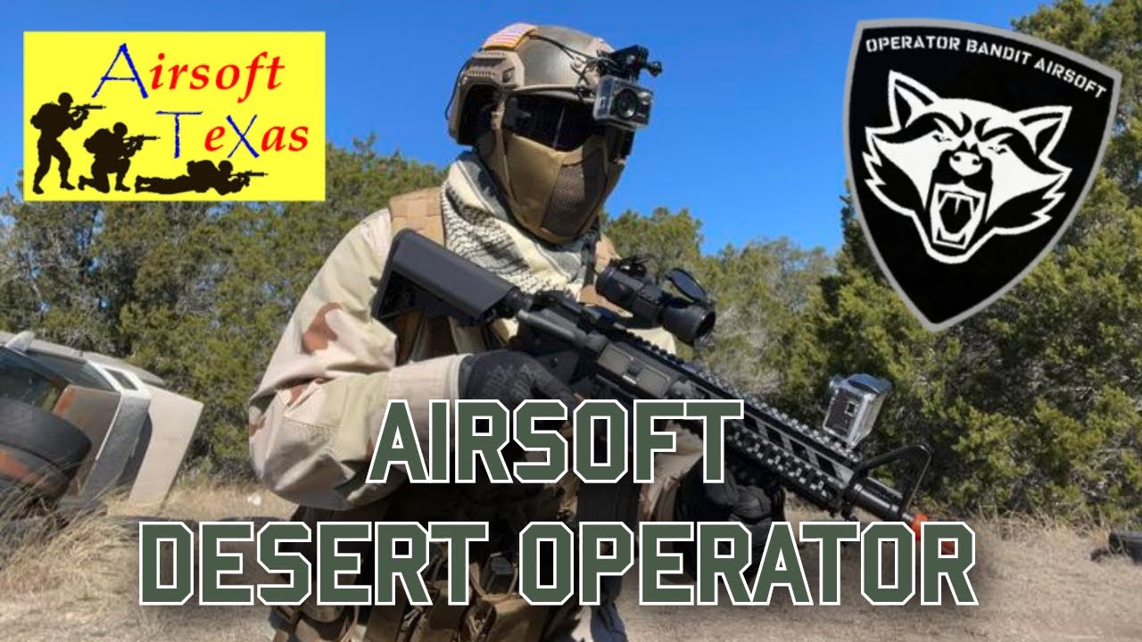 Airsoft Desert Operator (Airsoft Texas 10 Game-Play) - YouTube