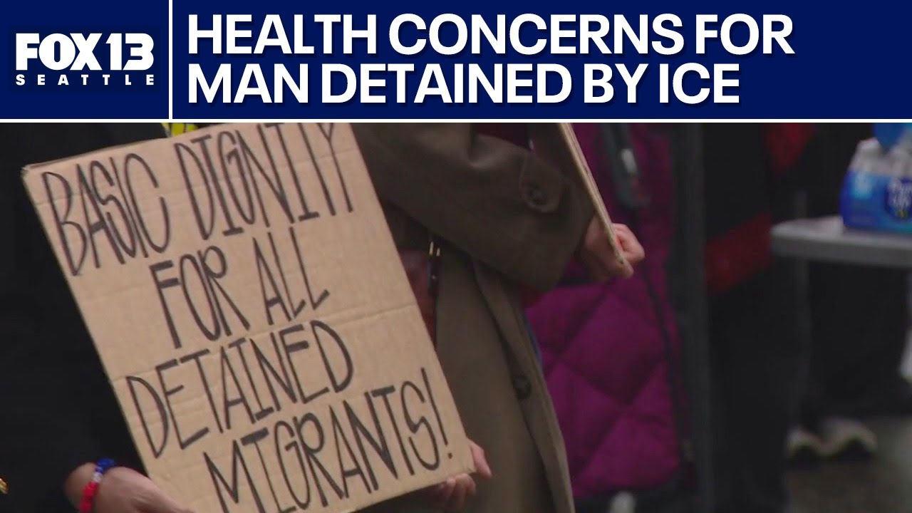 Health concerns for man detained by ICE in Tacoma | FOX 13 Seattle ...