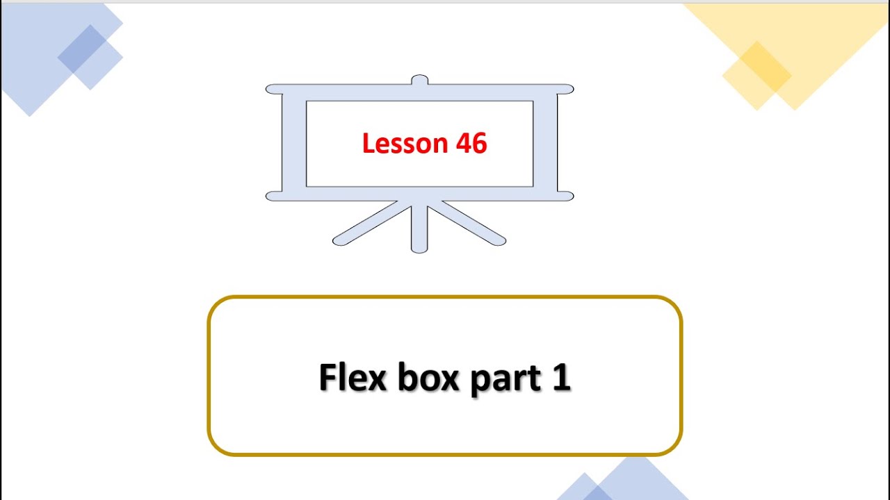 css3 flex part 1 - YouTube