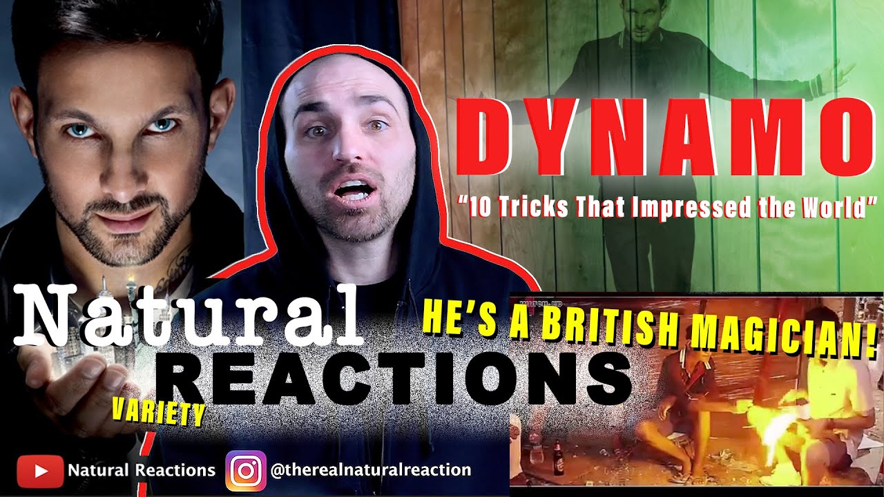 Dynamo's 10 Amazing Magic Tricks that Impressed the World! REACTION ...