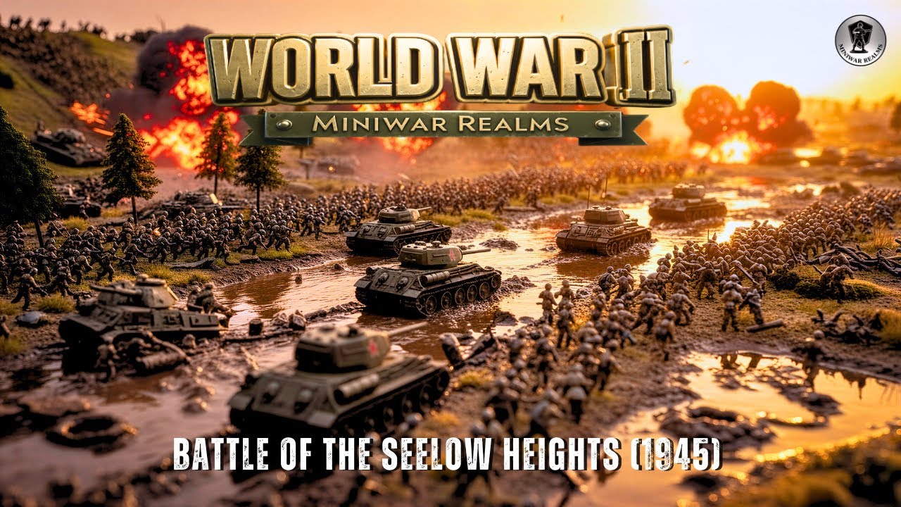 THE GATES OF HELL: Battle of Seelow Heights (1945) | Epic WWII Toy ...