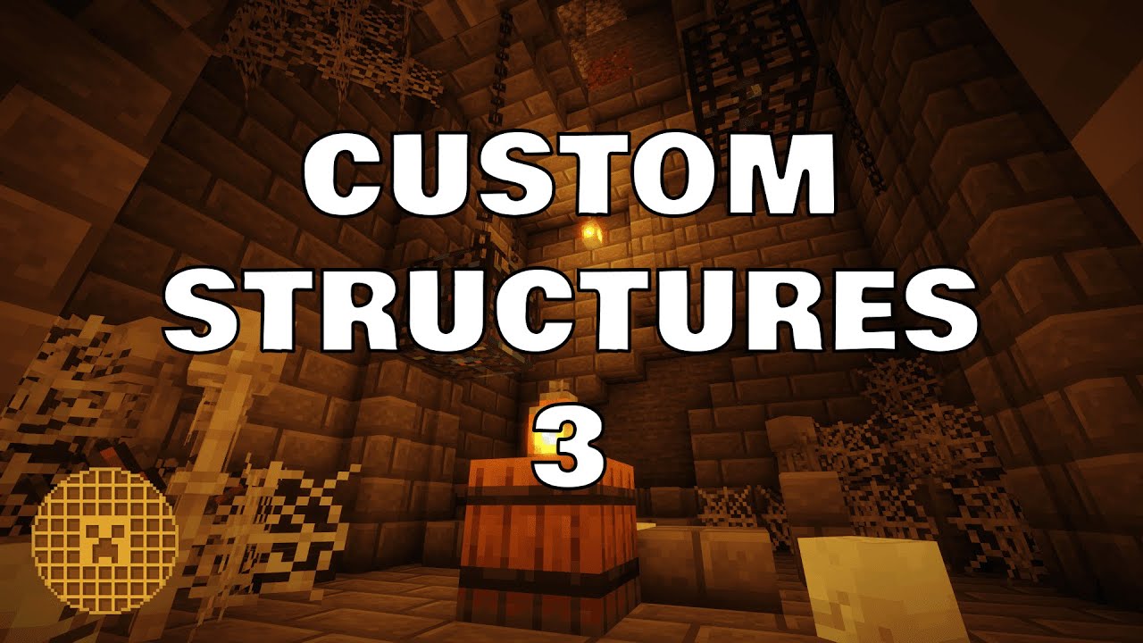 CUSTOM STRUCTURE Data Packs 3: Loot and Dungeons (Fossil Features ...