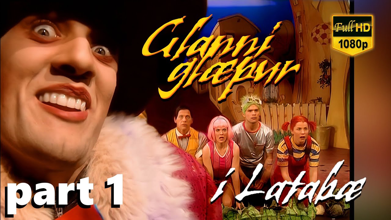 Glanni Glæpur í Latabæ (part 1/6) HD 1080p50 - SUBTITLED - LazyTown ...