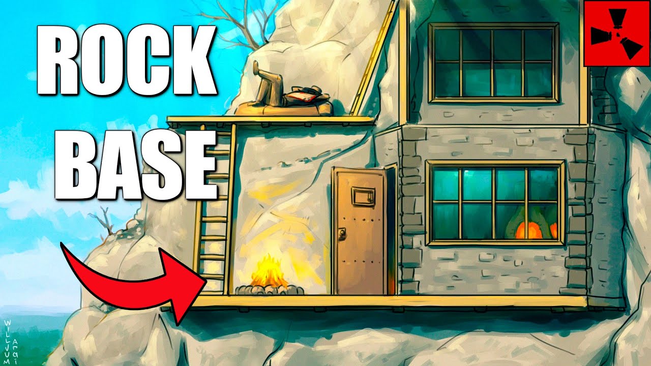 I built a cozy cliff base in Rust - YouTube