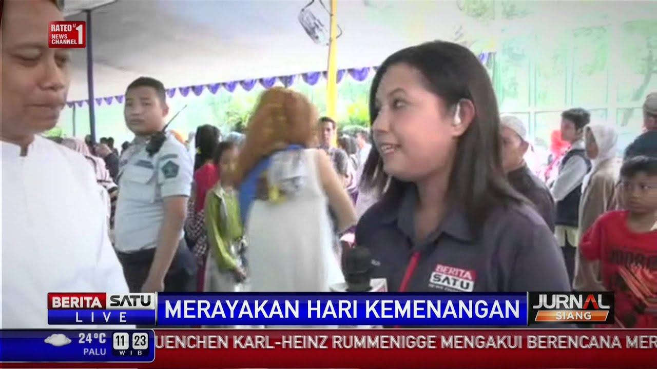 LP Cipinang Ramai Dikunjungi Keluarga Tahanan - YouTube