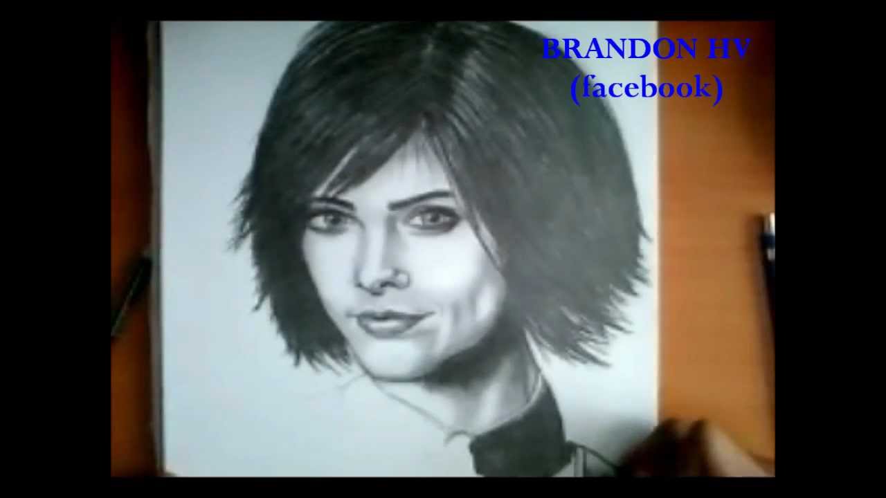 Drawing Alice Cullen (From Twilight) By Brandon HV - YouTube