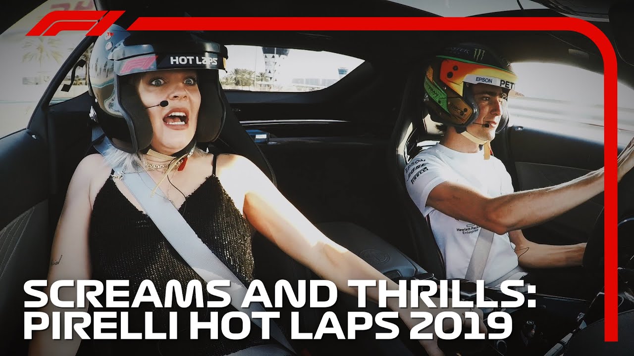 Funniest F1 Pirelli Hot Laps Reactions! - YouTube