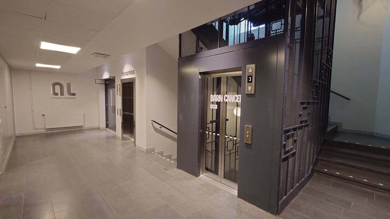 REPLACED!! 2019 KONE MonoSpace MRL-Traction Elevators @ Hälsingegatan 49, Stockholm, Sweden ...