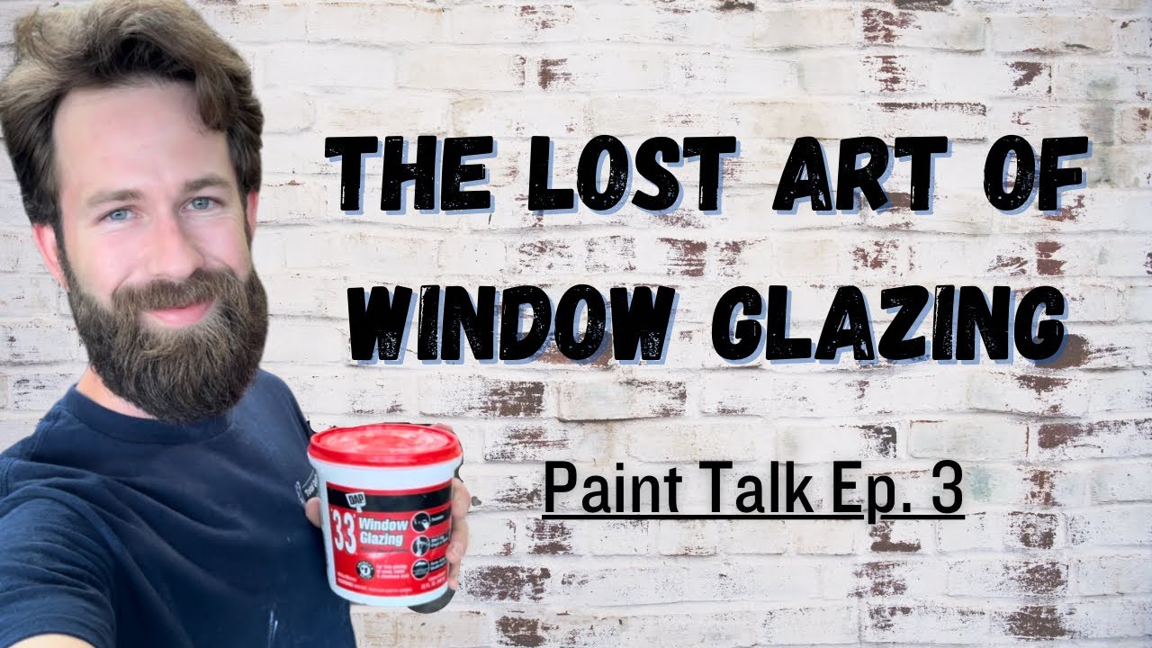 How To Glaze a Window - YouTube