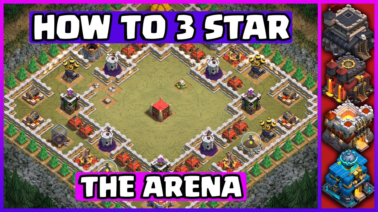 How To 3 Star The Arena Clash of Clans | COC The Arena | (Clash of ...