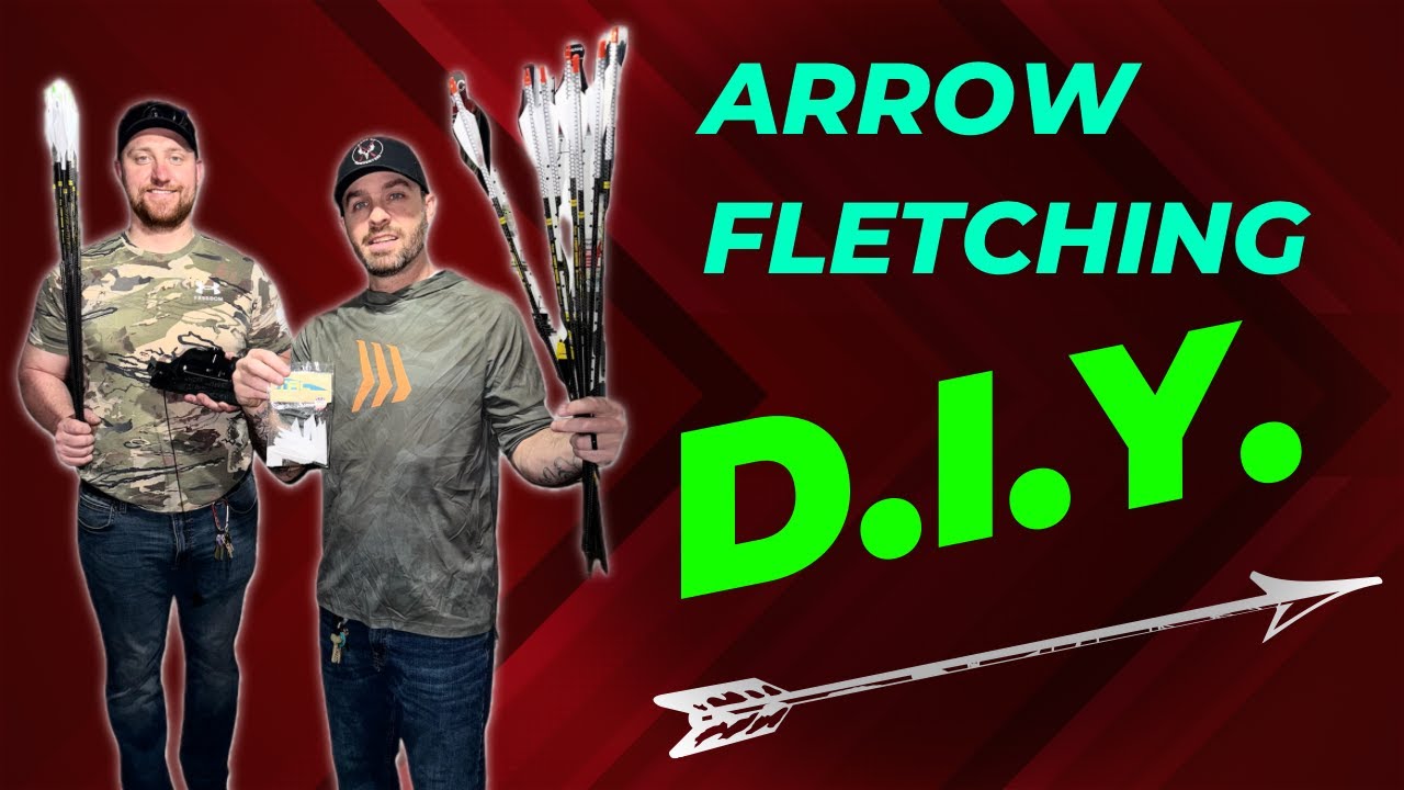 ARROW FLETCHING DIY video - YouTube