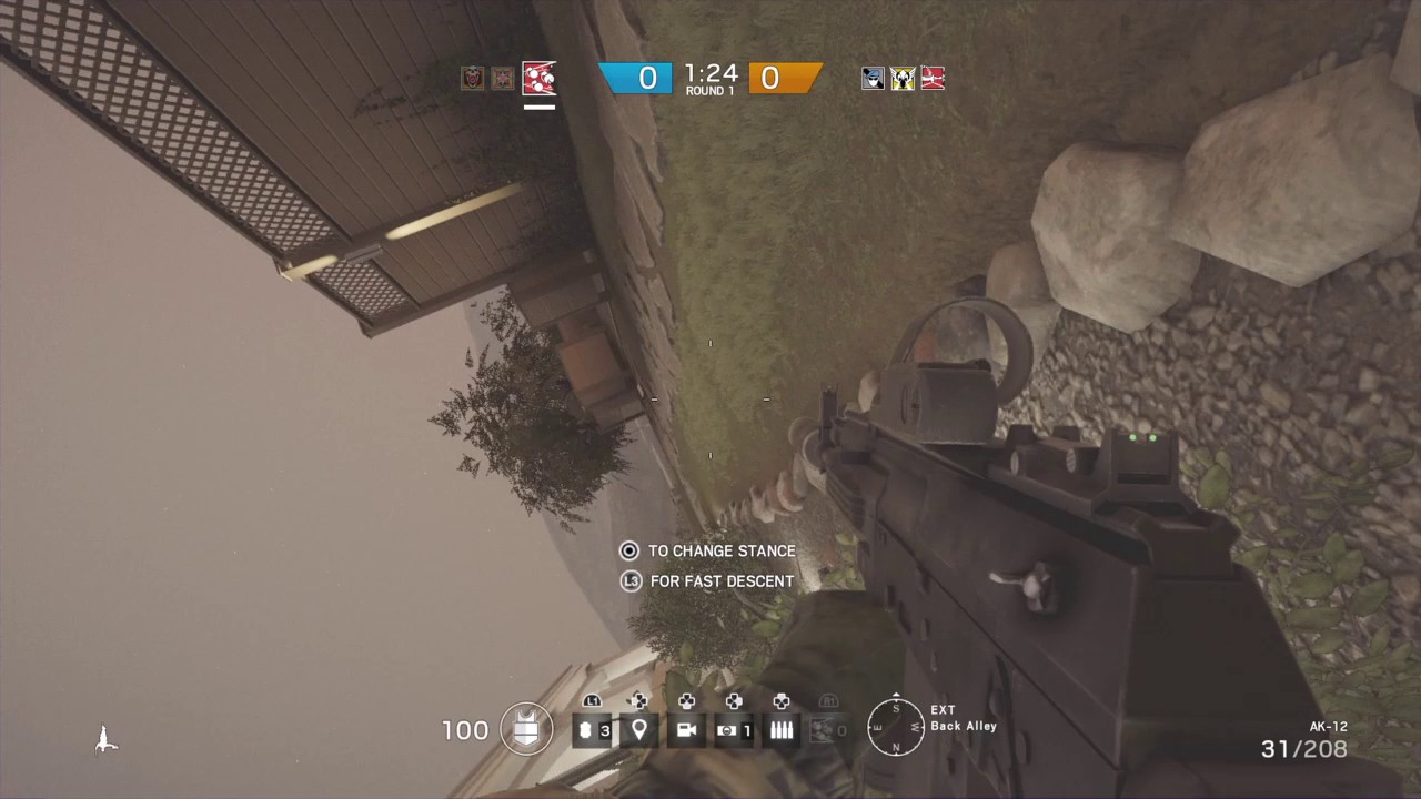 Tom Clancy's Rainbow Six® Siege fastest rappel - YouTube