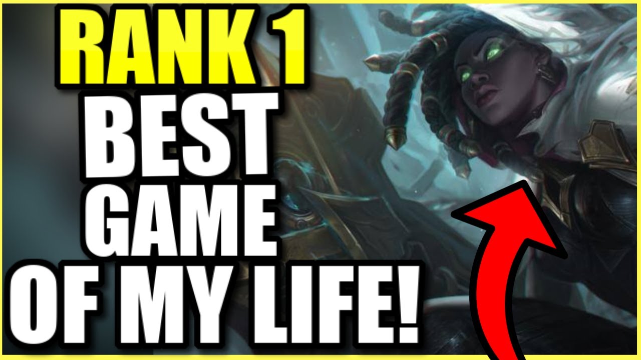 THE RANK 1 SENNA HAS THE BEST GAME OF HIS LIFE PLAYING TANK SENNA ...