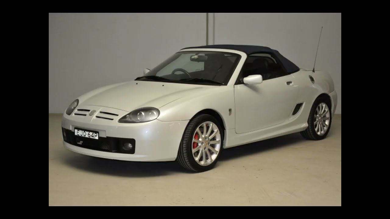 MG TF 160 Spark - YouTube