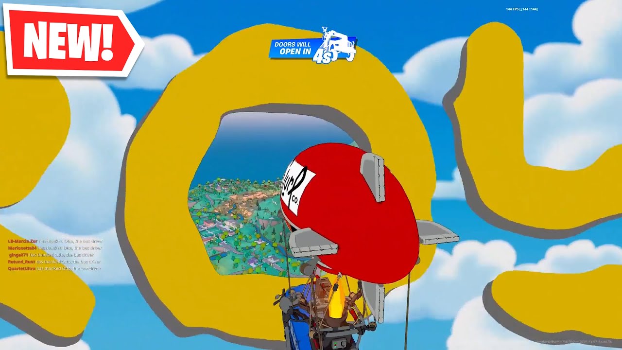 Fortnite Simpsons Battle Bus Animation - YouTube