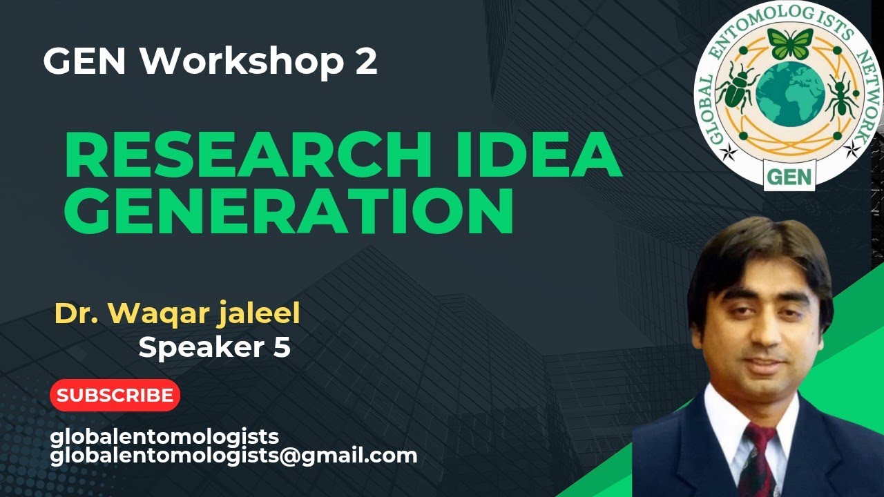 Research Idea Generation | GEN Workshop 2 | How to Find Research Topics ...