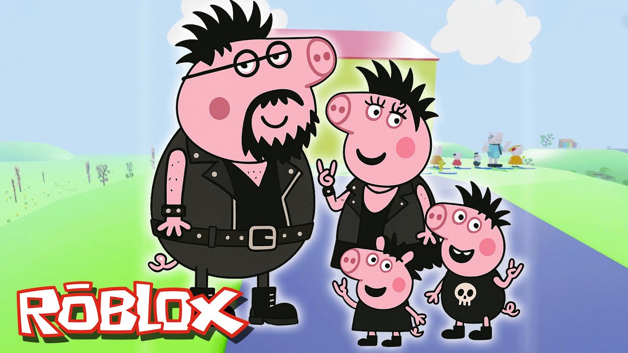 Peppa Pig Become a ROCKSTAR in Roblox Peppa Pig RP - YouTube