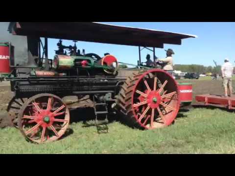 "Minneapolis steam engine plowing - YouTube