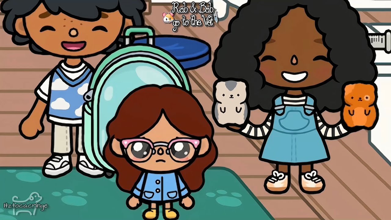 Rob & Bob Go To The Vet!🥺💉🐹// Toca Life World Roleplay - YouTube