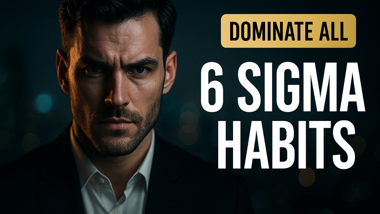 6 Habits Sigma Males Use to Dominate Any Situation - YouTube