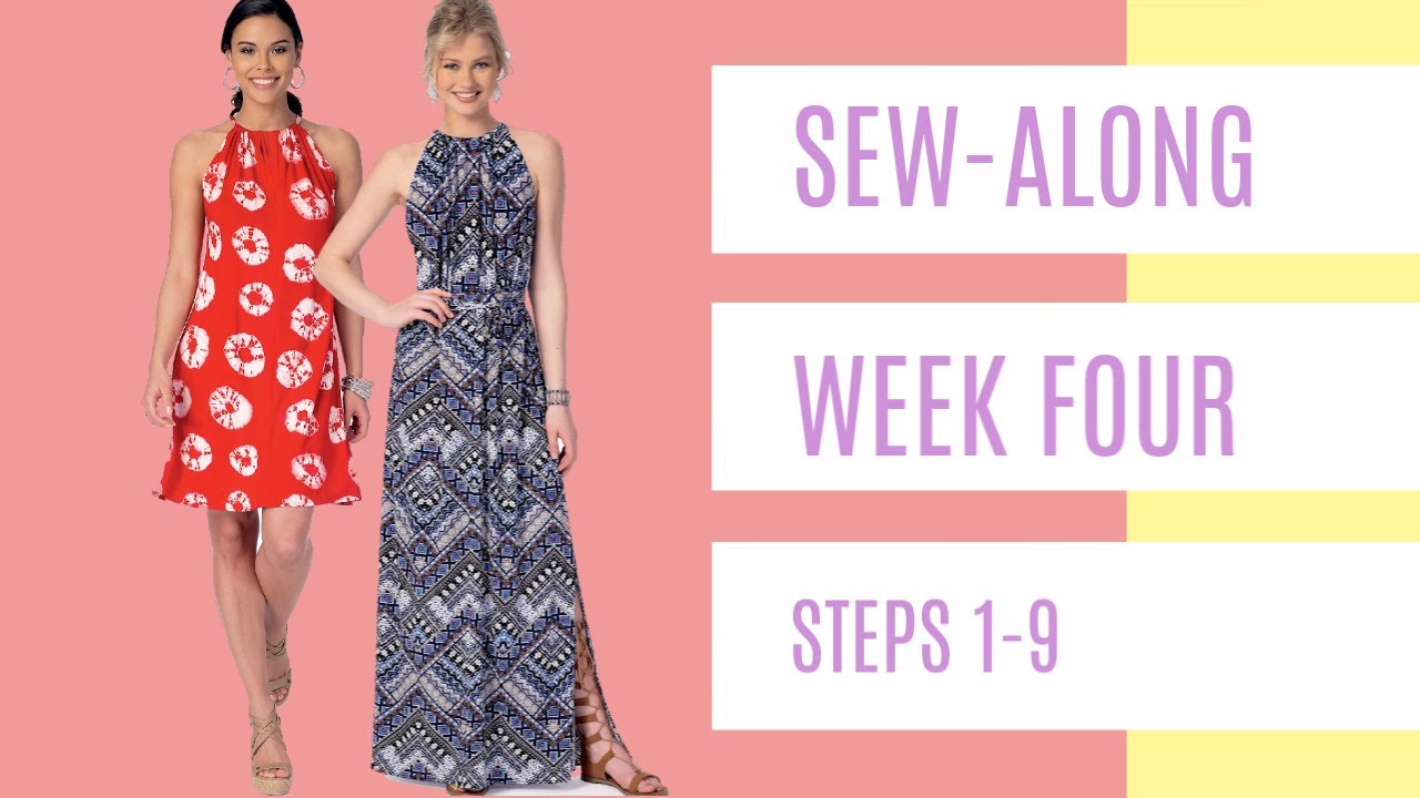 Sew-Along for Beginner Garment Sewists | Week Four | Sewing Steps 1-9 ...