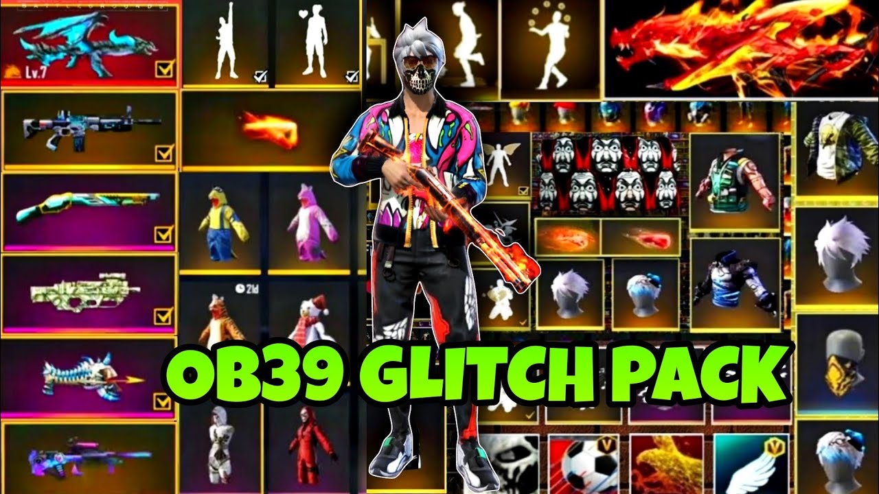 After ob39 update glitch file 💖| Ff glitch file | Ff max glitch file ...