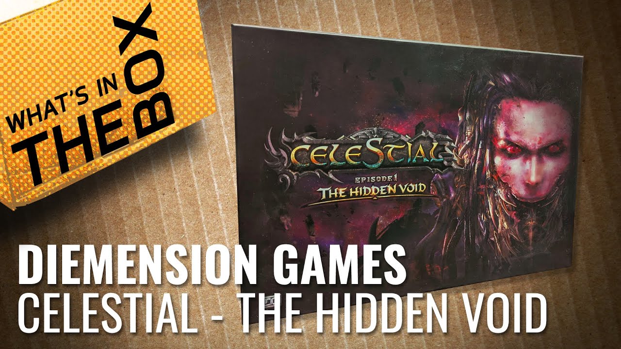 Unboxing: Celestial - Episode 1 The Hidden Void | Diemension Games ...