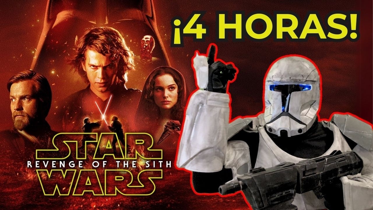La Versión de 4 HORAS de La Venganza de los Sith: TODO lo que Lucas ...