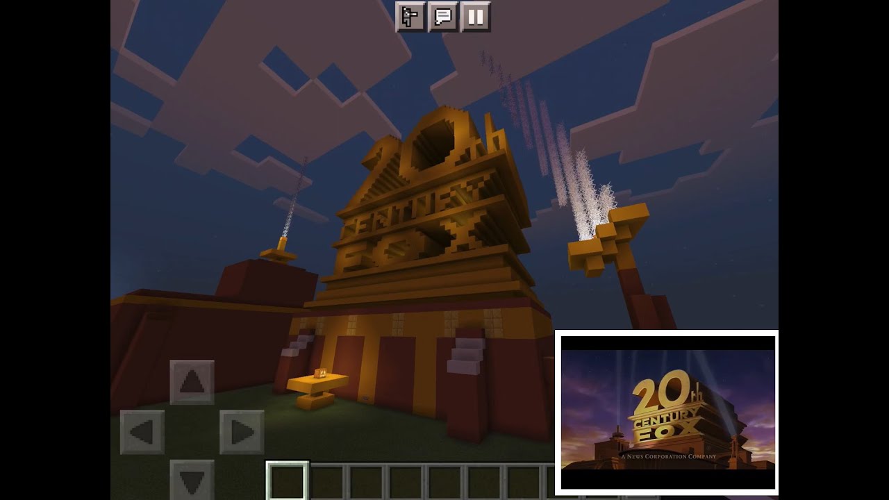 20th Century Fox in Minecraft - YouTube