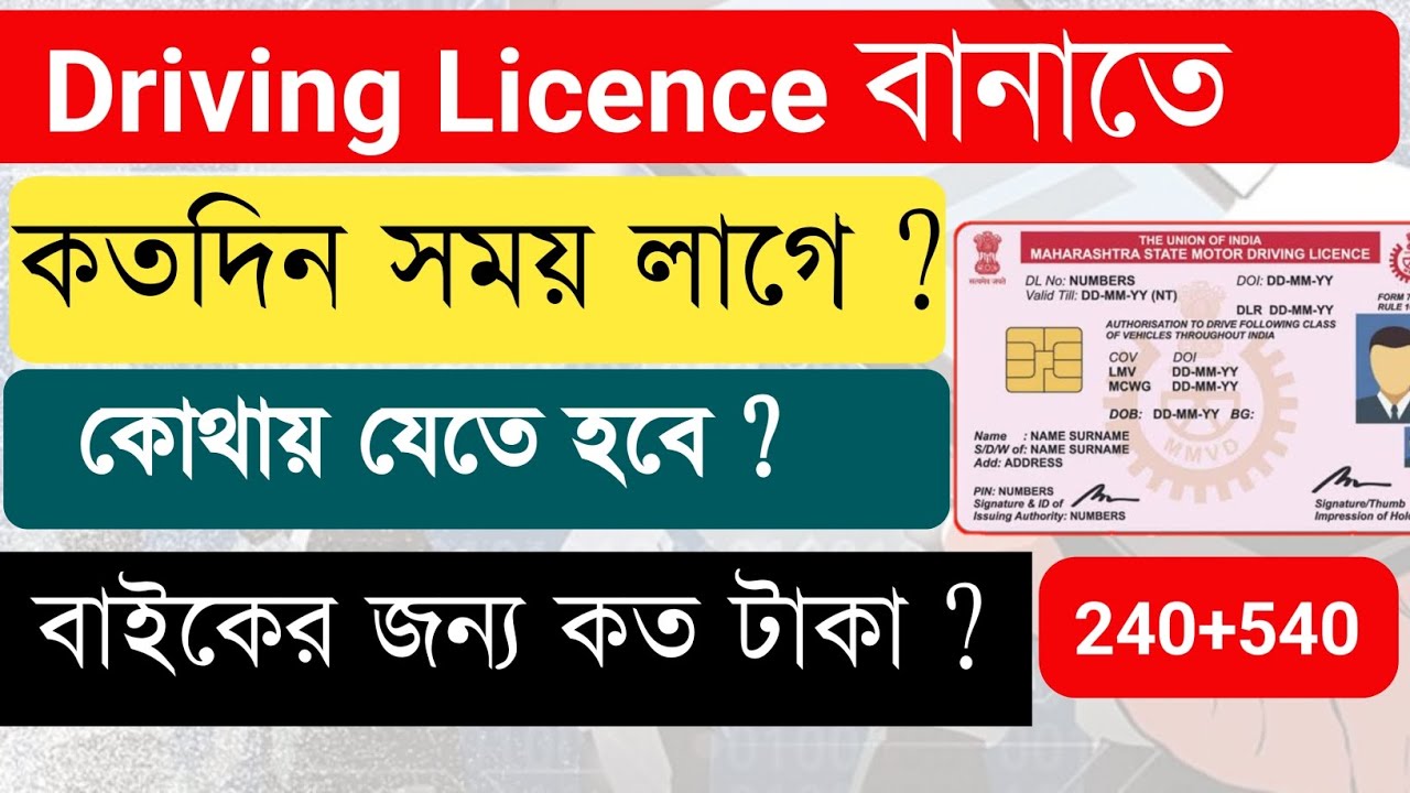 Driving Licence Full Step | What steps are to complete the driving ...