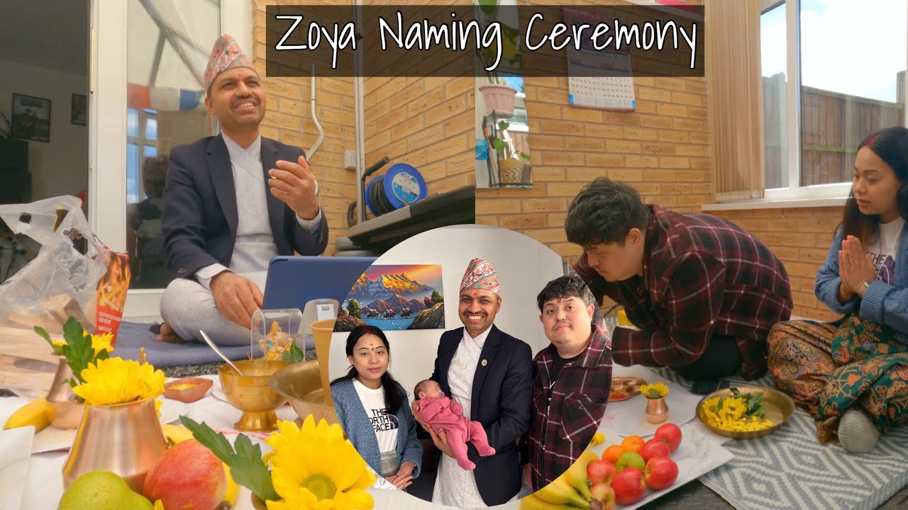 Zoya Chori ko Nwaran Vlog (Naming ceremony) | NICK & ROSIE - YouTube