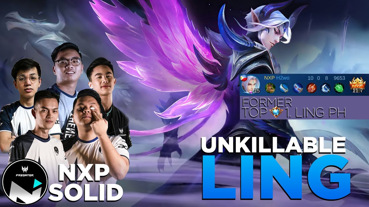 TEAM NXP H2WO FORMER TOP 1 PH LING | ZONE MODE! UNKILLABLE | MOBILE ...