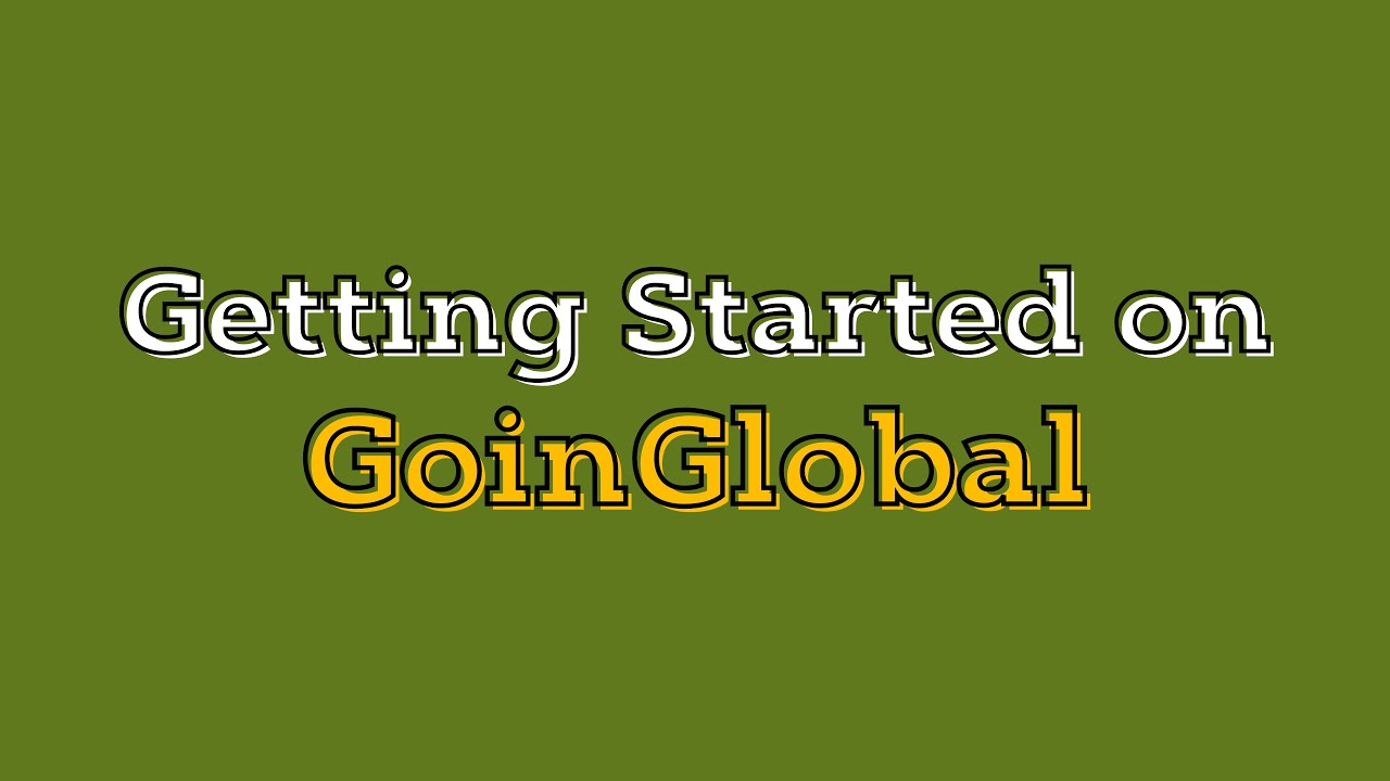 Getting Started on GoinGlobal | JMU University Career Center - YouTube