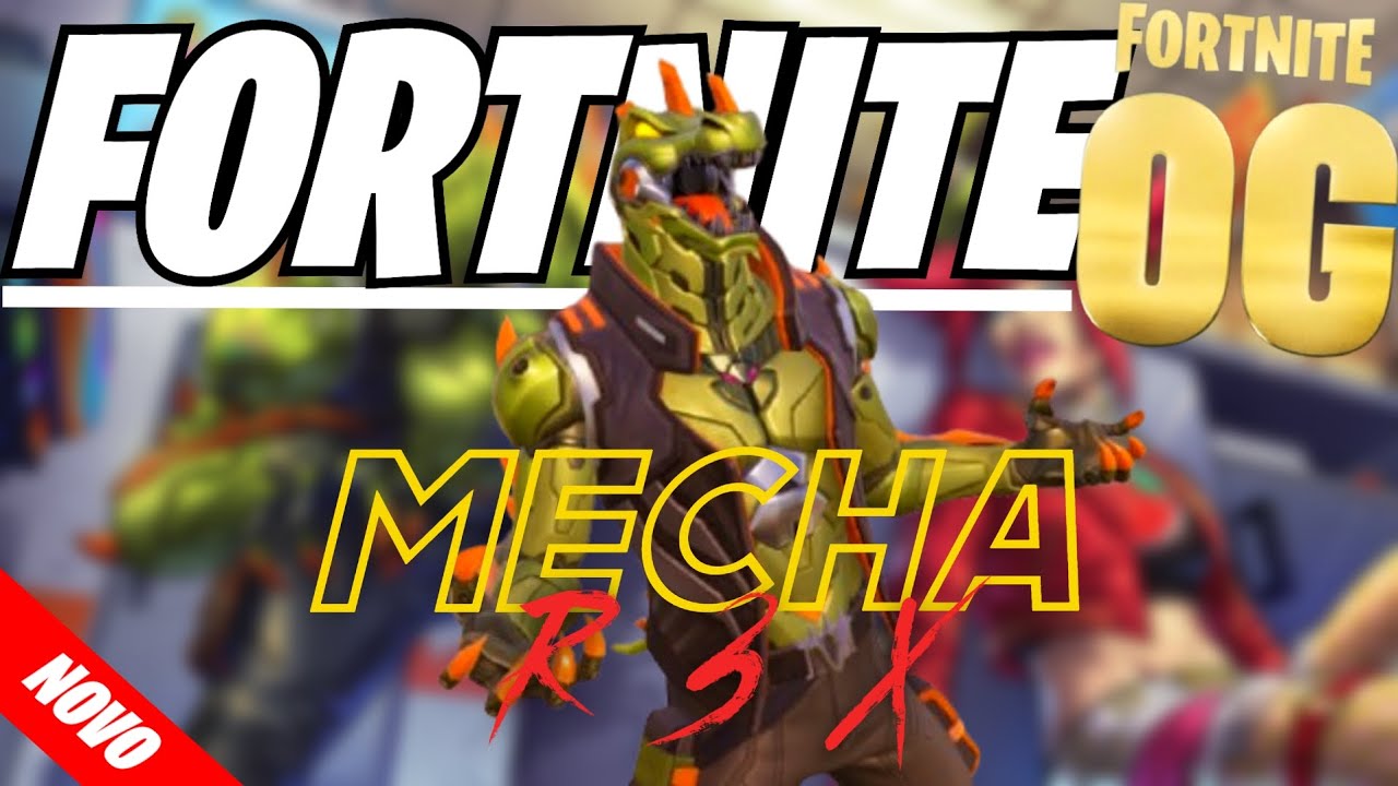 MECHA R3X ! A skin de robô do PASSE OG! - PrinceTK - YouTube