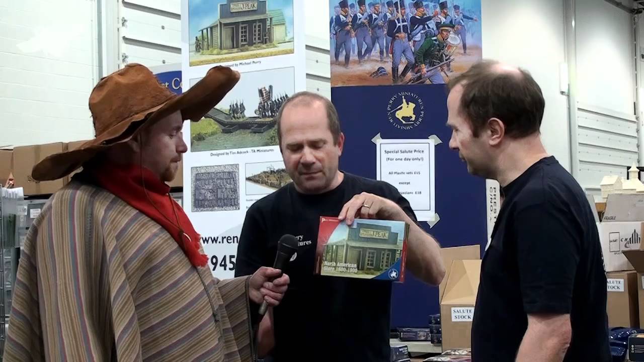 Sculpting Legends... Alan Michael Perry -- Salute 2011 - YouTube