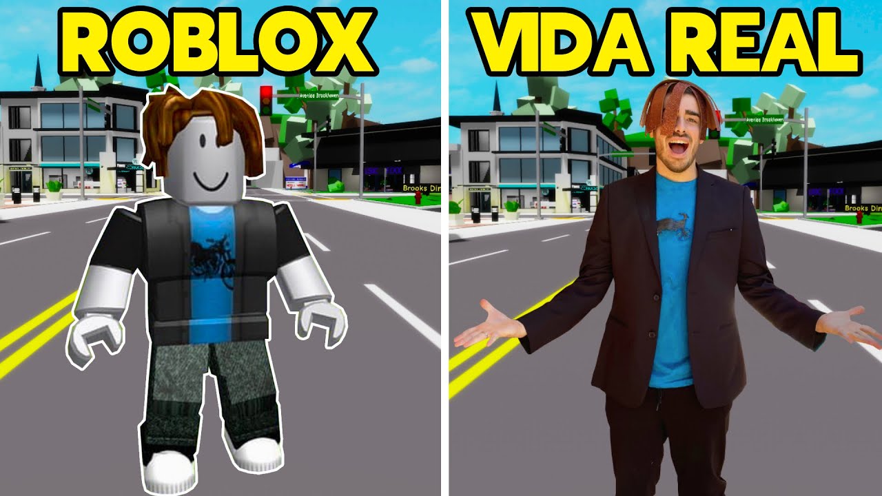 Me Convertí en un Pelo Tocino de Roblox en la Vida Real!! - YouTube