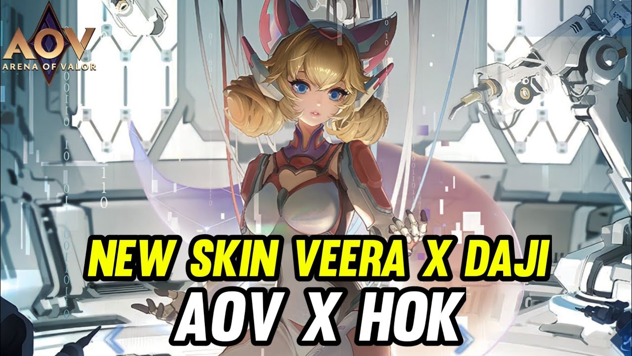 Upcoming New Skin Veera x Daji | AoV x hok - Arena of valor - YouTube