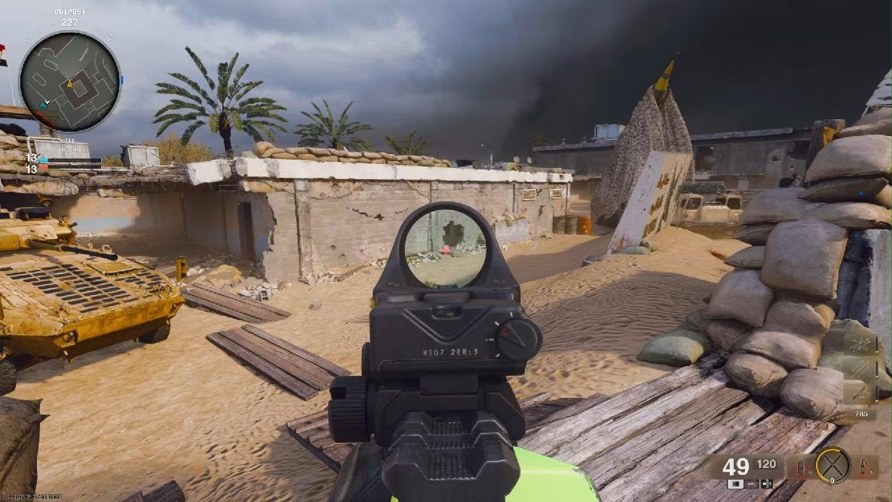 Not to the left but directly to the right behind us to their left of us ...
