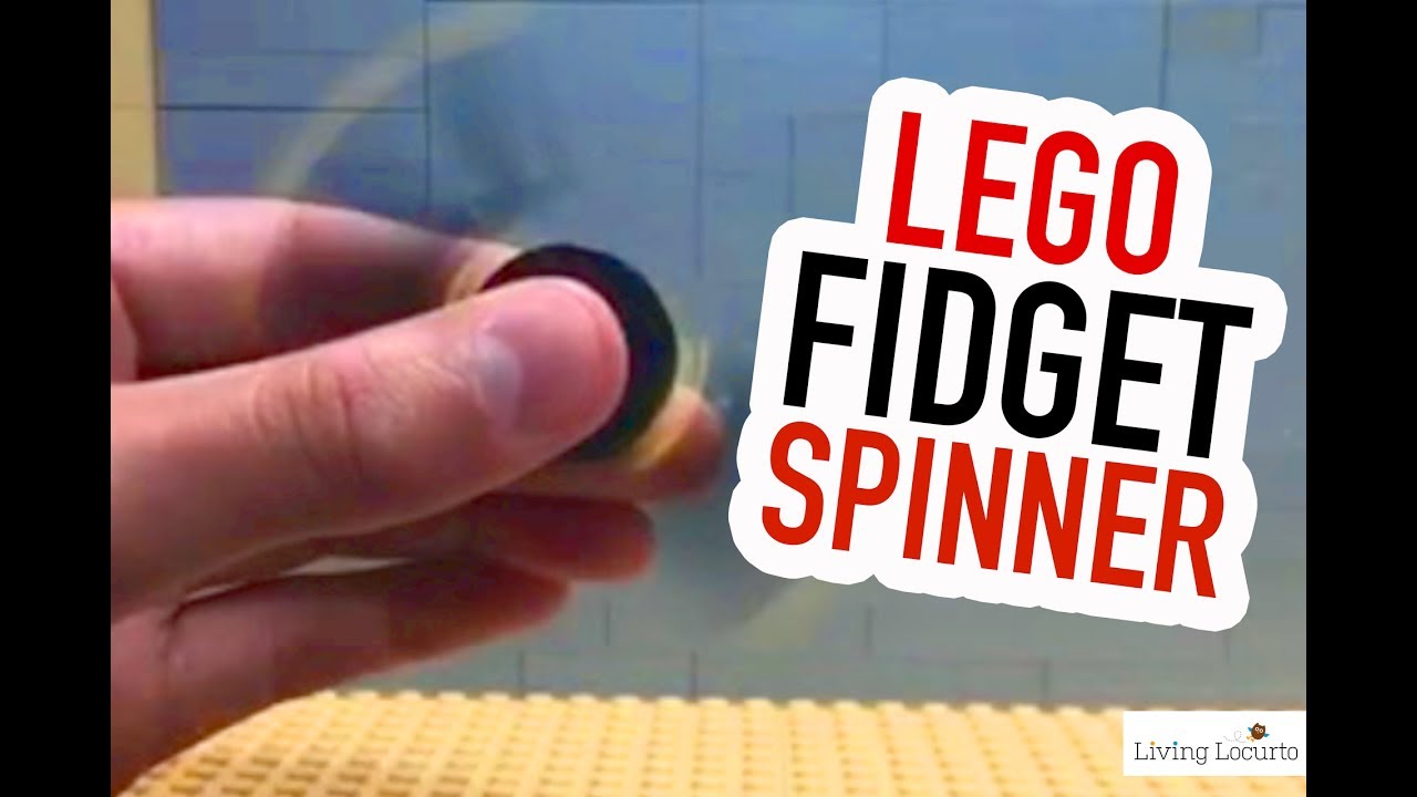 How to Make a LEGO Fidget Spinner! Easy Kids Activity - YouTube