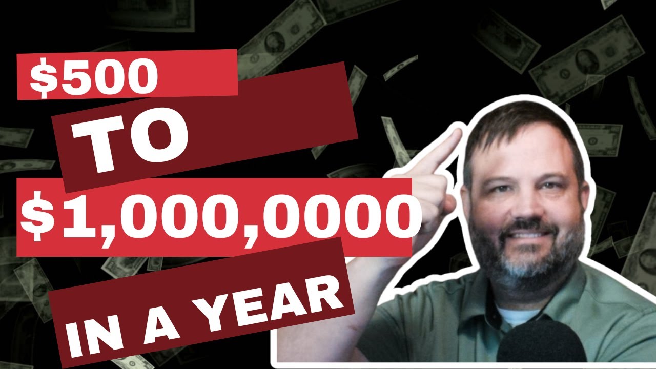 Learn How to take $500 to a Million in a Year. - YouTube