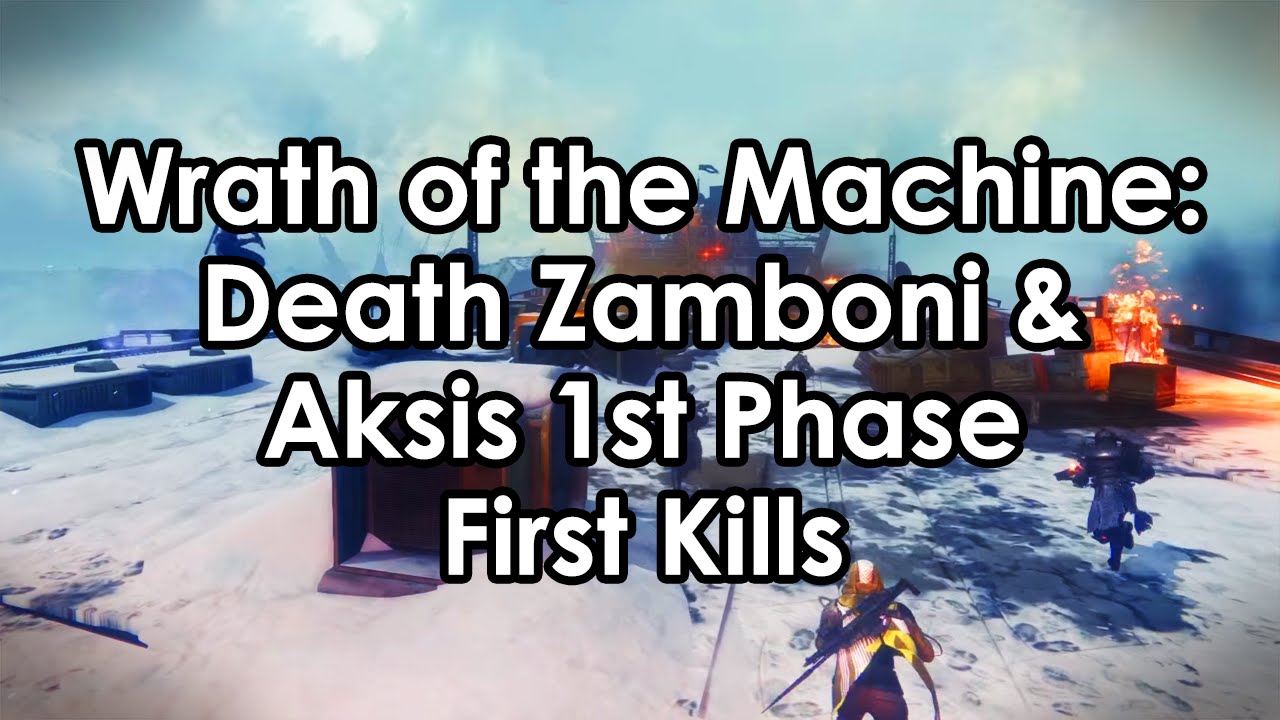 Destiny Rise of Iron: Wrath of the Machine Raid - Death Zamboni & Aksis ...