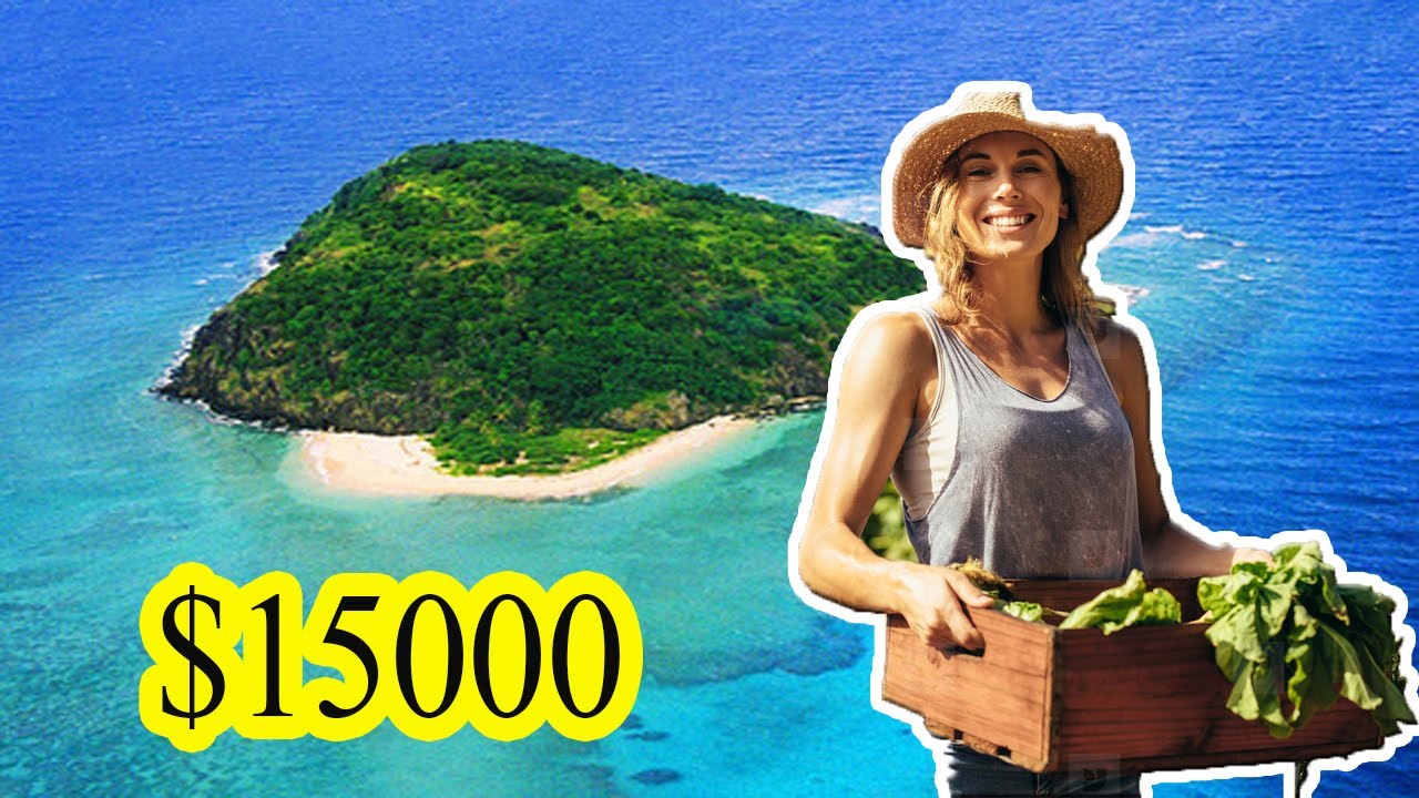 A girl bought an abandoned island in the ocean for $15000 and made ...