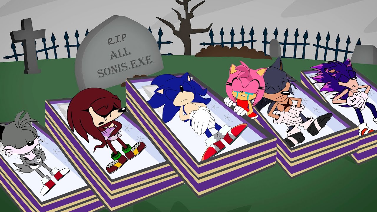 All Sonic.EXE Funeral | FNF Animation Sonic / Come and Learn With Pibby ...