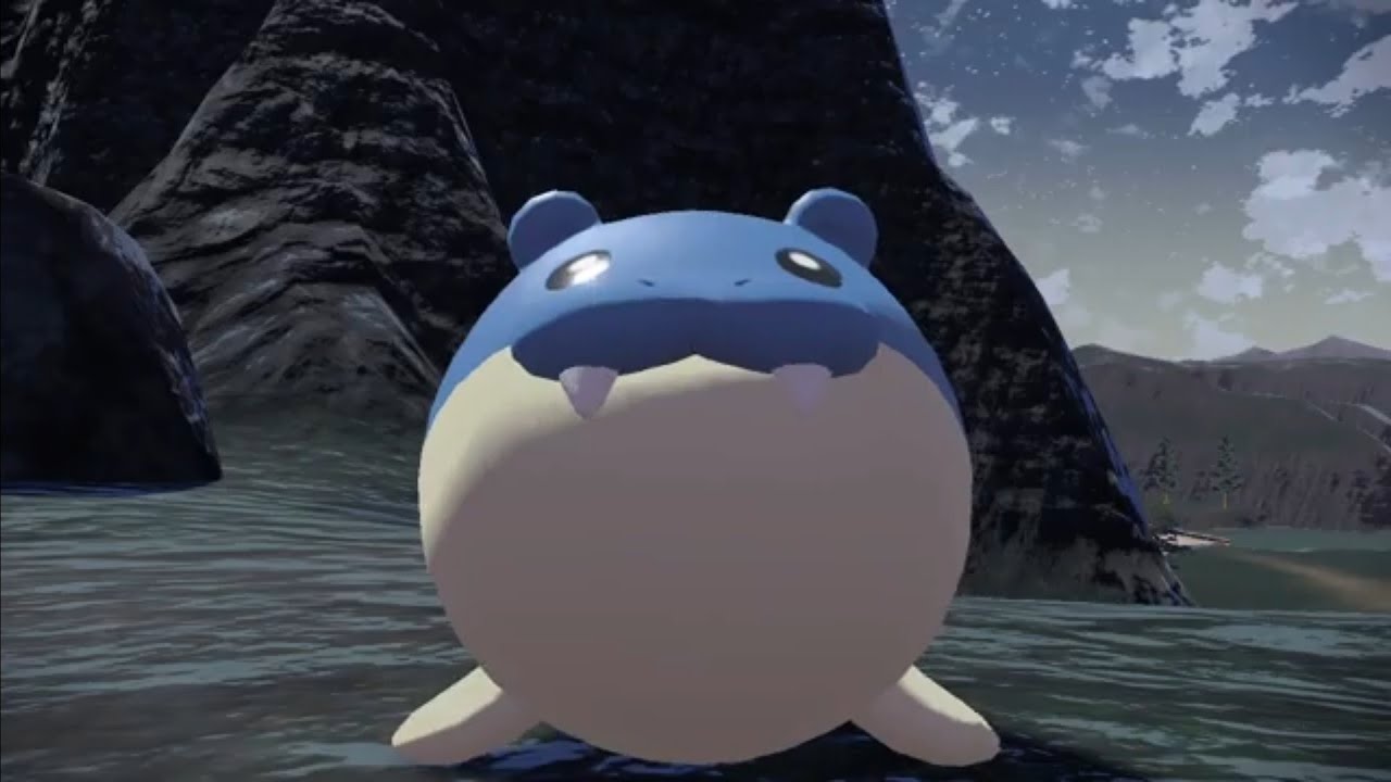 Spheal Rolling off the mountains - Pokémon Legends Arceus - YouTube