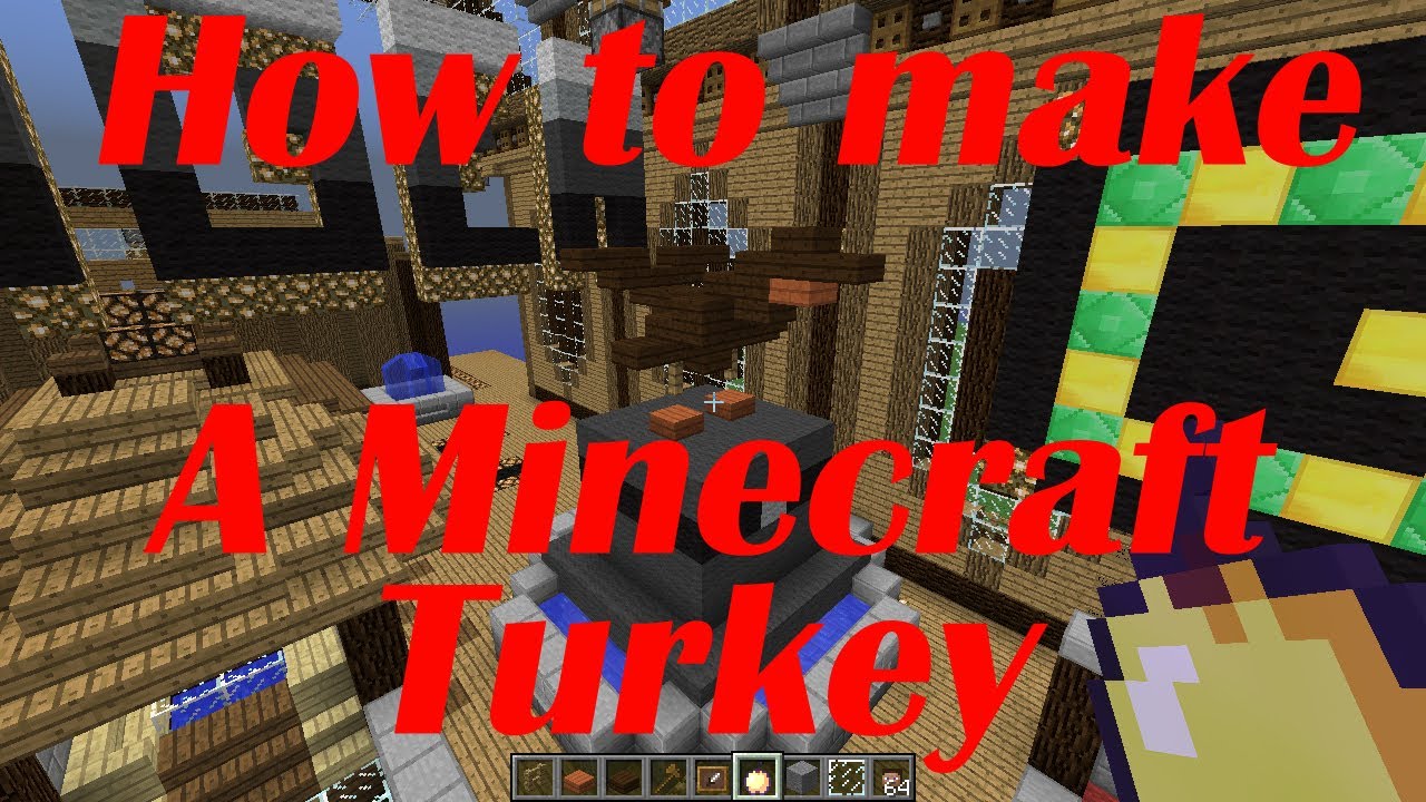 How to make a Minecraft turkey! - YouTube