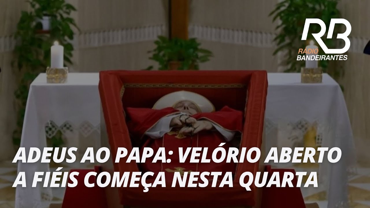 Velório do PAPA FRANCISCO é aberto ao público | Jornal Gente - YouTube