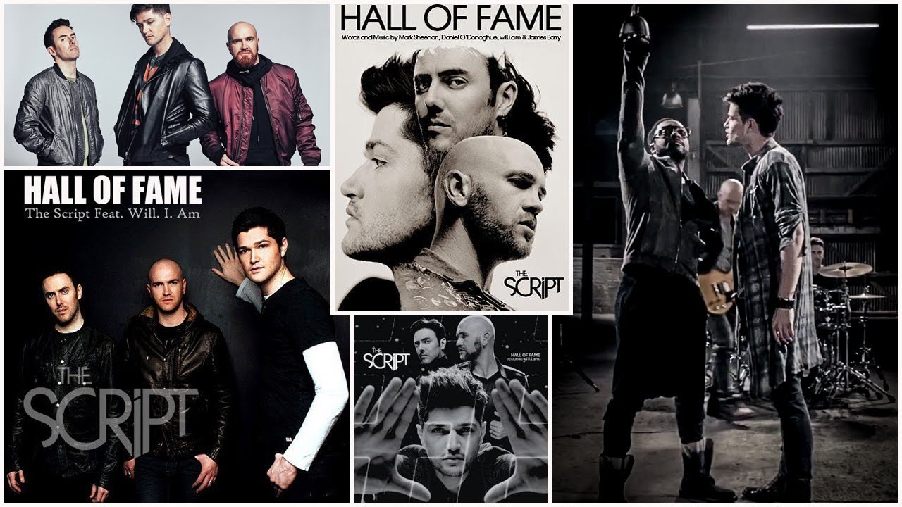 The Script ft. will.i.am - Hall of Fame (Lyrics) - YouTube