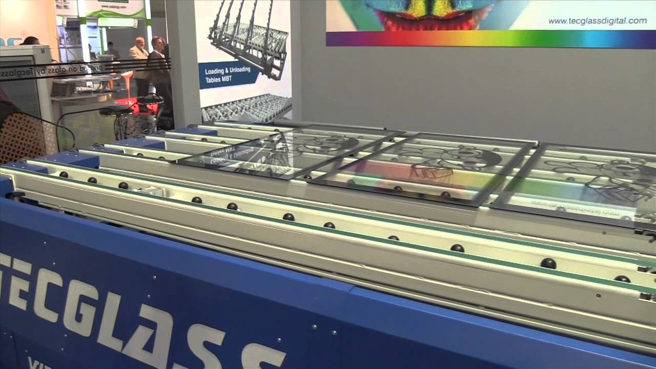 Exclusive: Tecglass Digital Printer at Glasstec from Glass Magazine ...