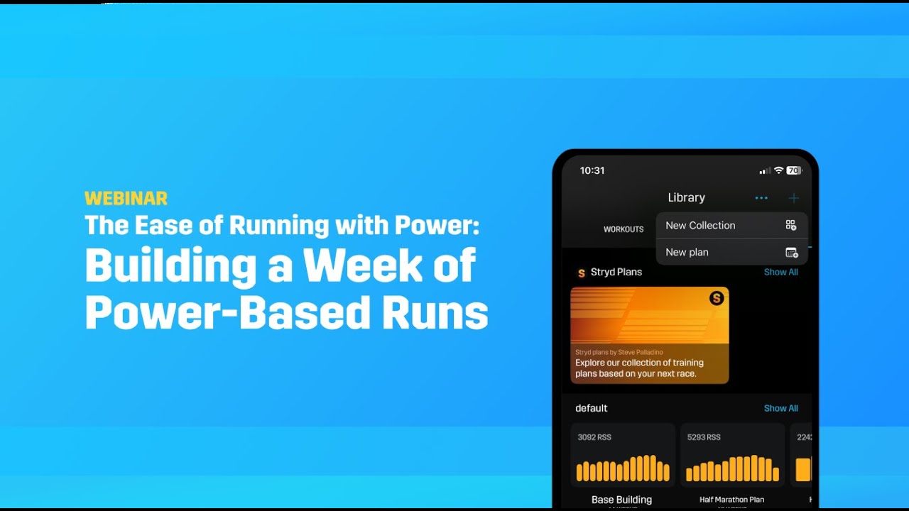 The Ease of Running with Power: Building a Week of Power-Based Runs ...